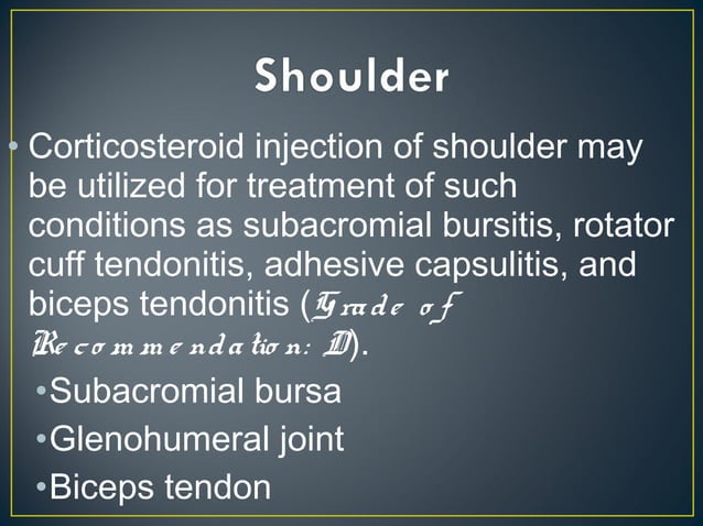 Dr tarek joint and soft tissue injections (1) | PPT