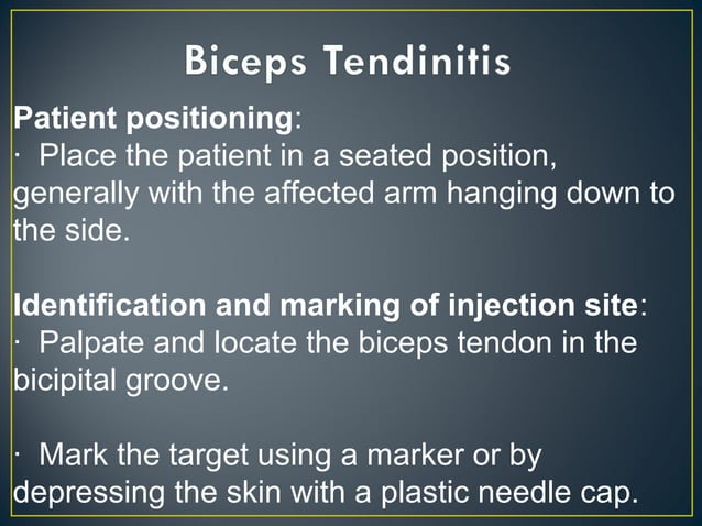 Dr tarek joint and soft tissue injections (1) | PPT