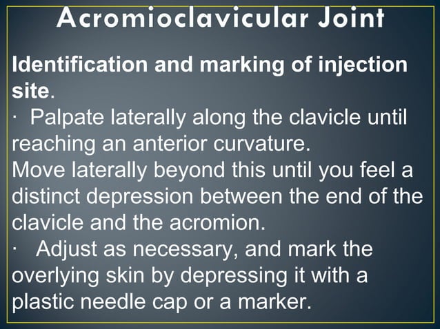 Dr tarek joint and soft tissue injections (1) | PPT