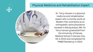 Dr Terry Hansen Albuquerque - Board-Certified Physical Medicine | PDF ...