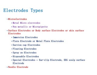 Biopotential electrodes | PDF
