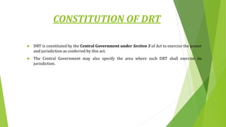 Debt Recovery Tribunal | PPTX