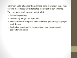 Common cold pptx | PPTX