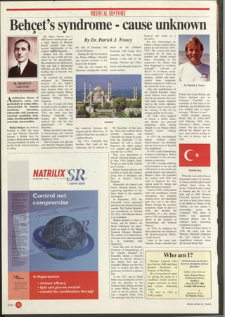 Dr Hulusi Behçet - Turkish Dermatologist | PDF | Blood Disorders ...