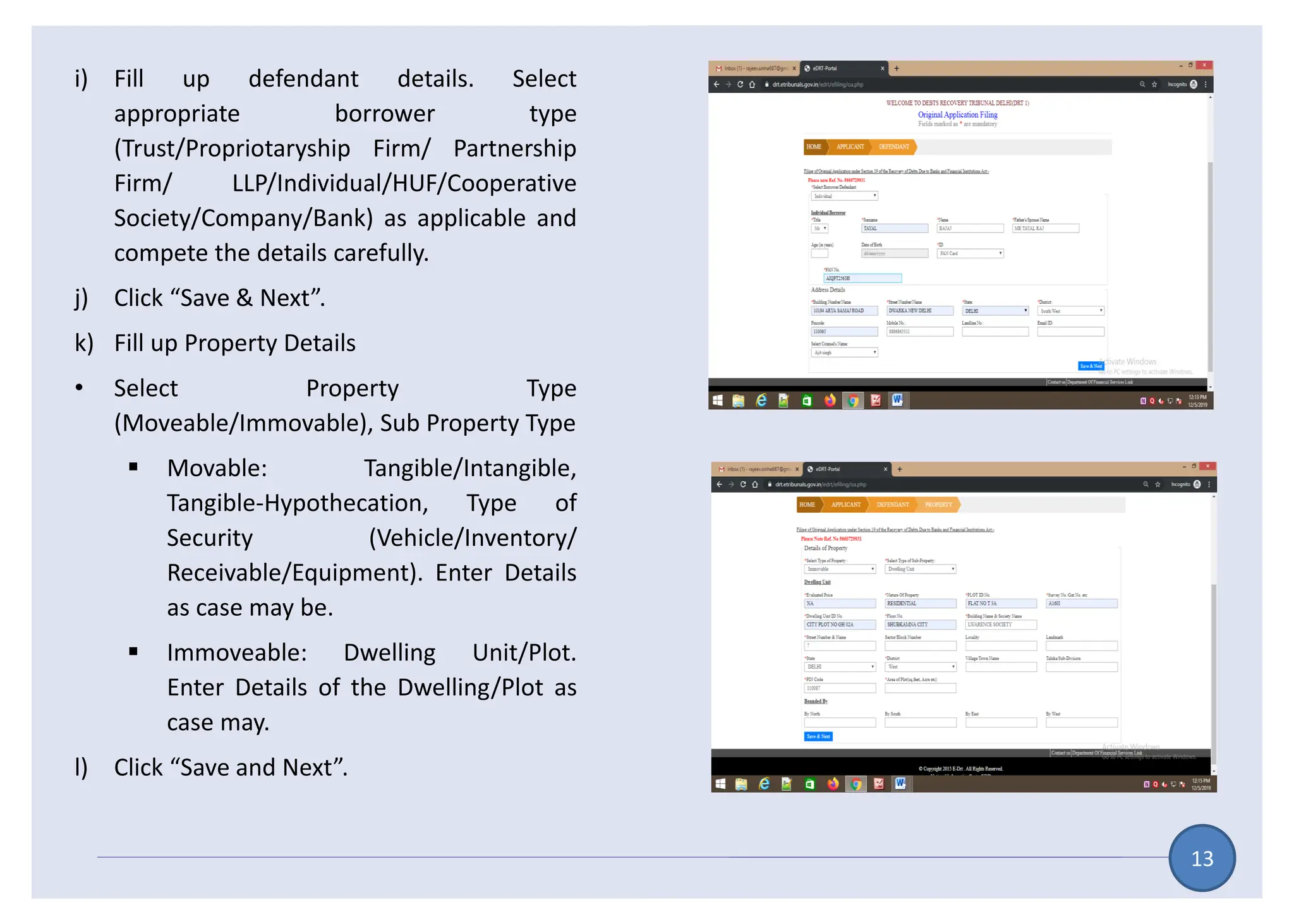 DRT User Manual Online Filing 23.2.2024