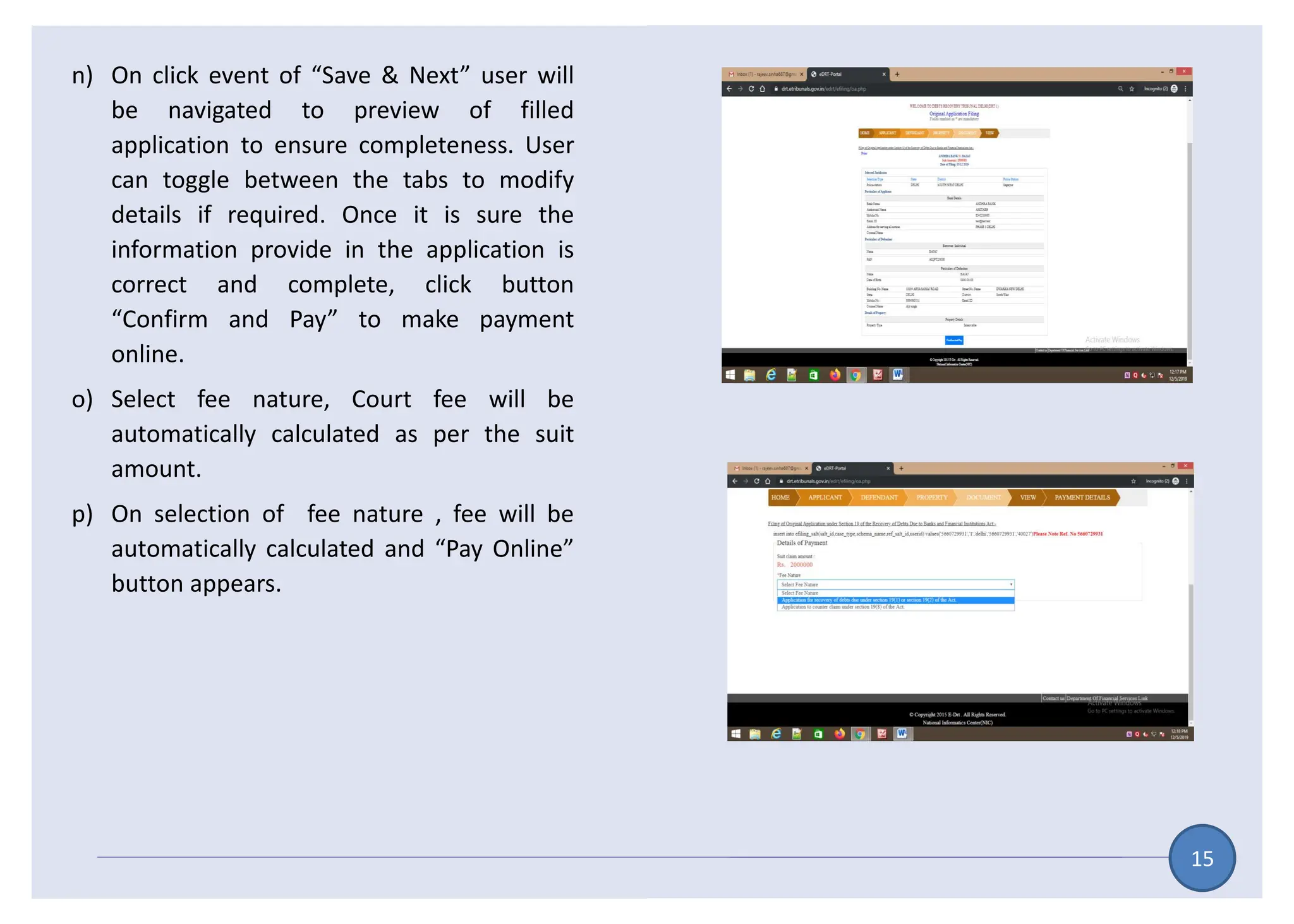 DRT User Manual Online Filing 23.2.2024