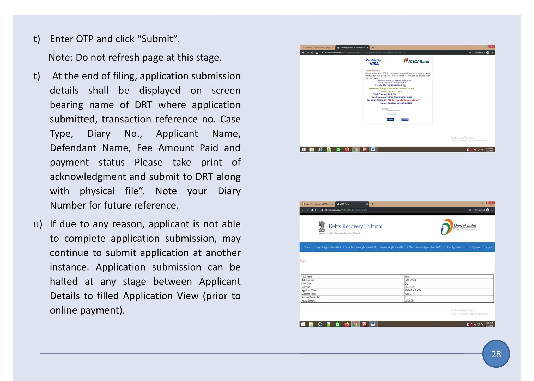 DRT User Manual Online Filing 23.2.2024