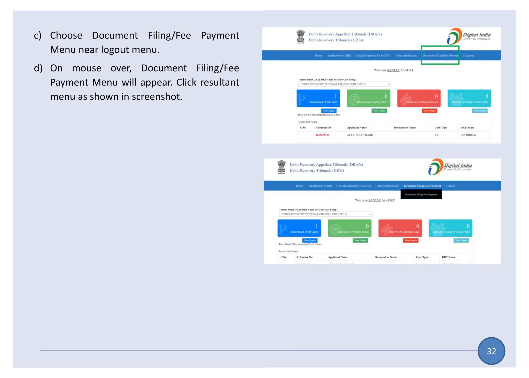 DRT User Manual Online Filing 23.2.2024