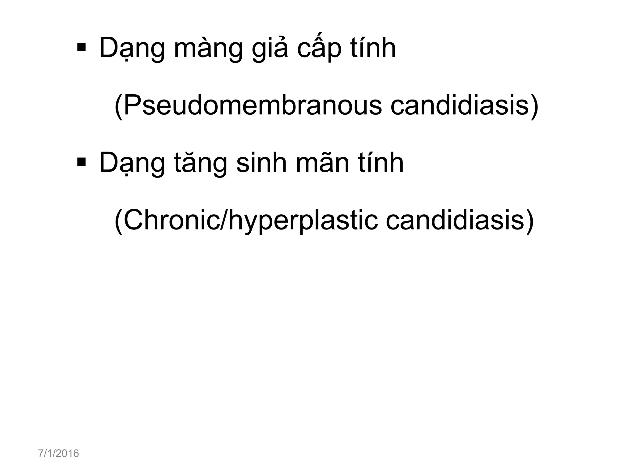 Chan doan dieu tri mot so ton thuong benh hoc mieng | PDF
