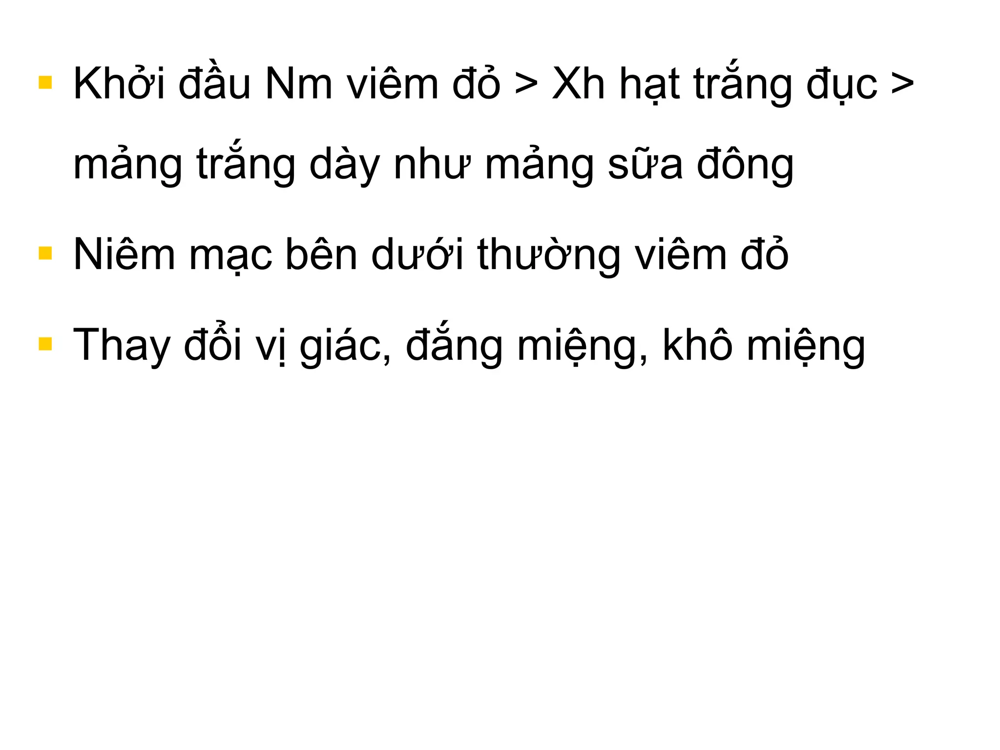 Chan doan dieu tri mot so ton thuong benh hoc mieng | PDF