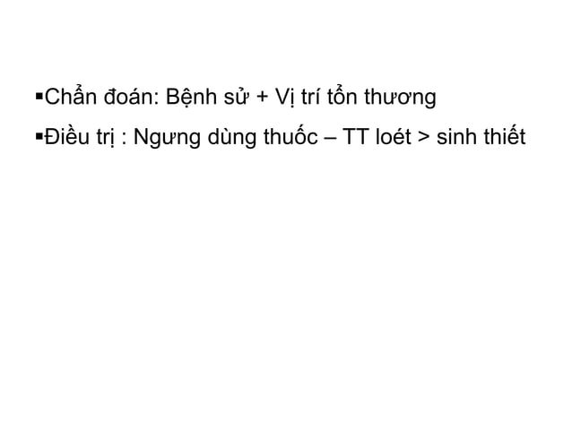 Chan doan dieu tri mot so ton thuong benh hoc mieng | PDF