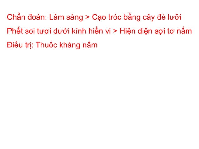 Chan doan dieu tri mot so ton thuong benh hoc mieng | PDF