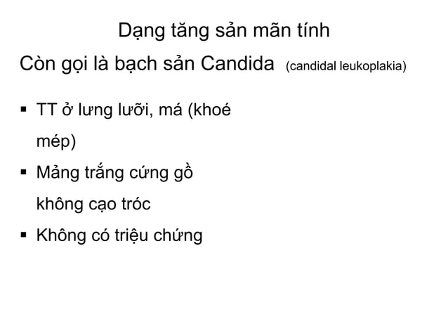 Chan doan dieu tri mot so ton thuong benh hoc mieng | PDF