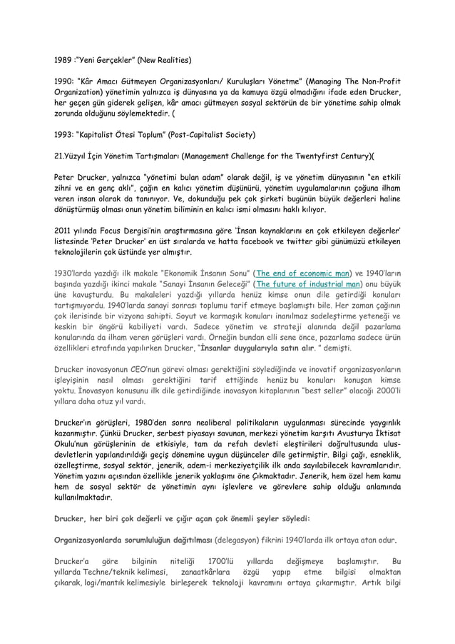 Peter F. Drucker | PDF