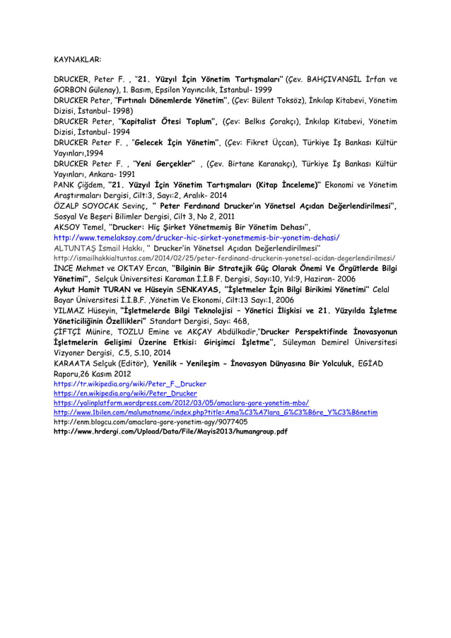 Peter F. Drucker | PDF