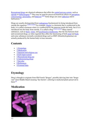 Drug | DOCX