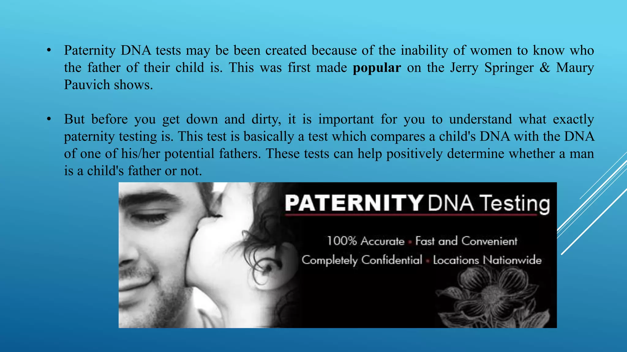 PATERNITY DNA TEST | PPTX