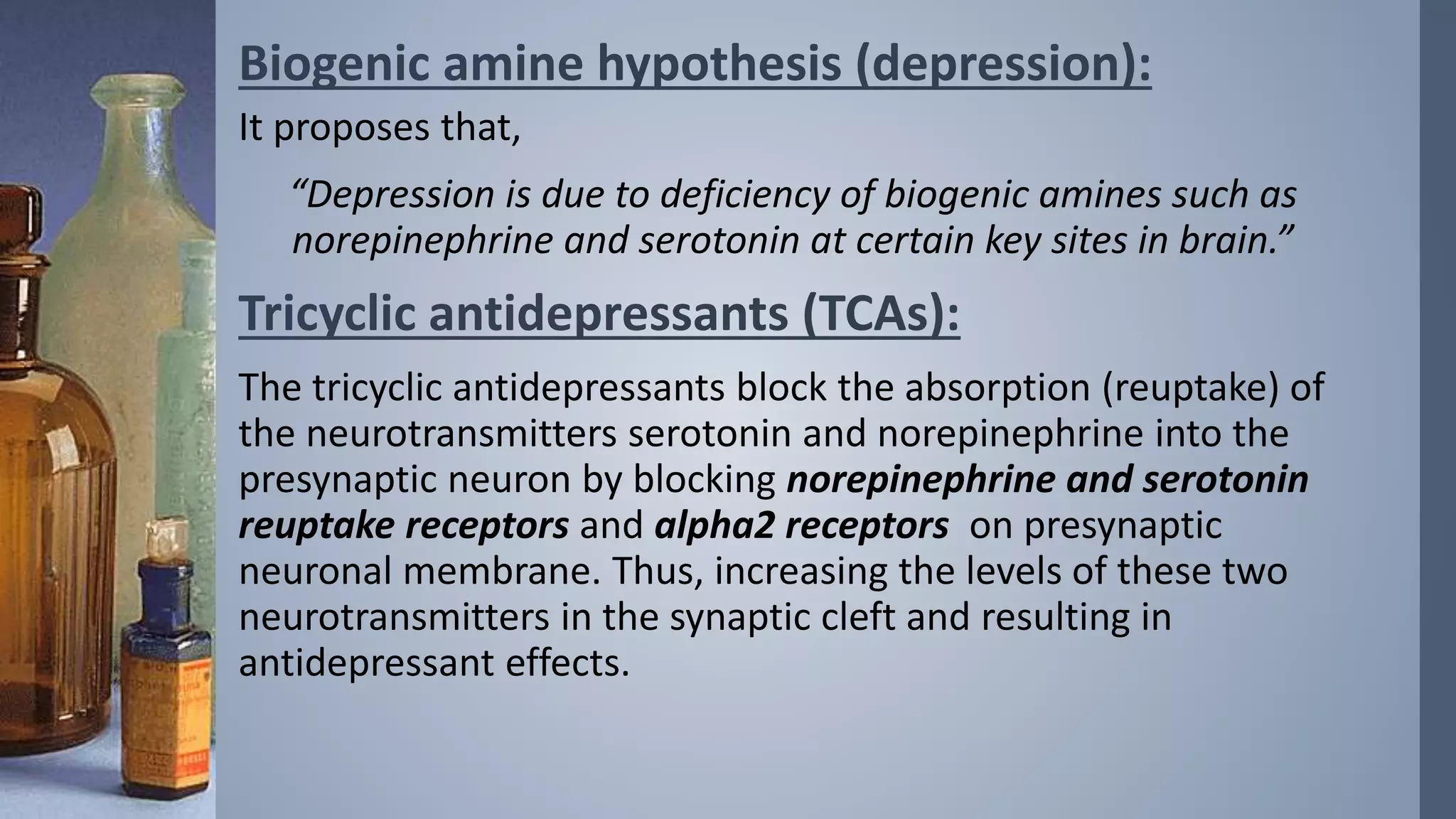 Tricyclic Antidepressants | PPT