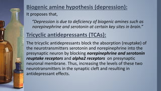Tricyclic Antidepressants | PPTX