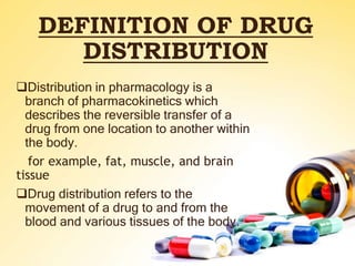 Drug distribution | PPTX