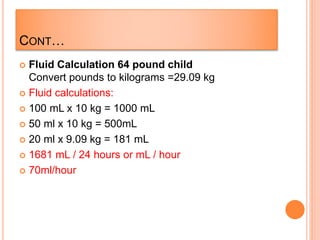 DRUG DOSAGE CALCULATION IN PEDIATRICS BY MANISHA THAKUR | PPTX