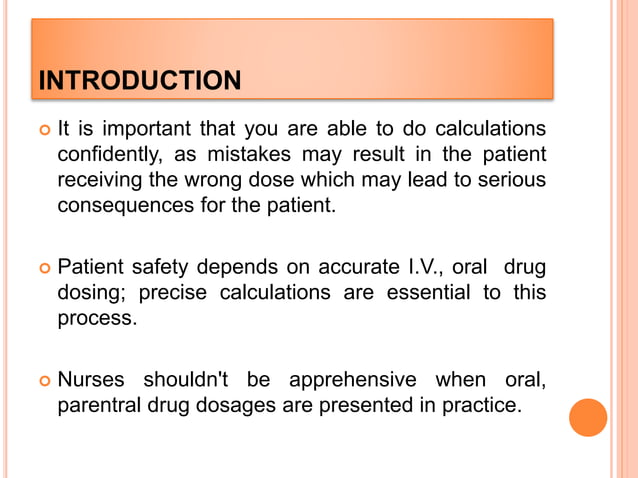 DRUG DOSAGE CALCULATION IN PEDIATRICS BY MANISHA THAKUR | PPTX