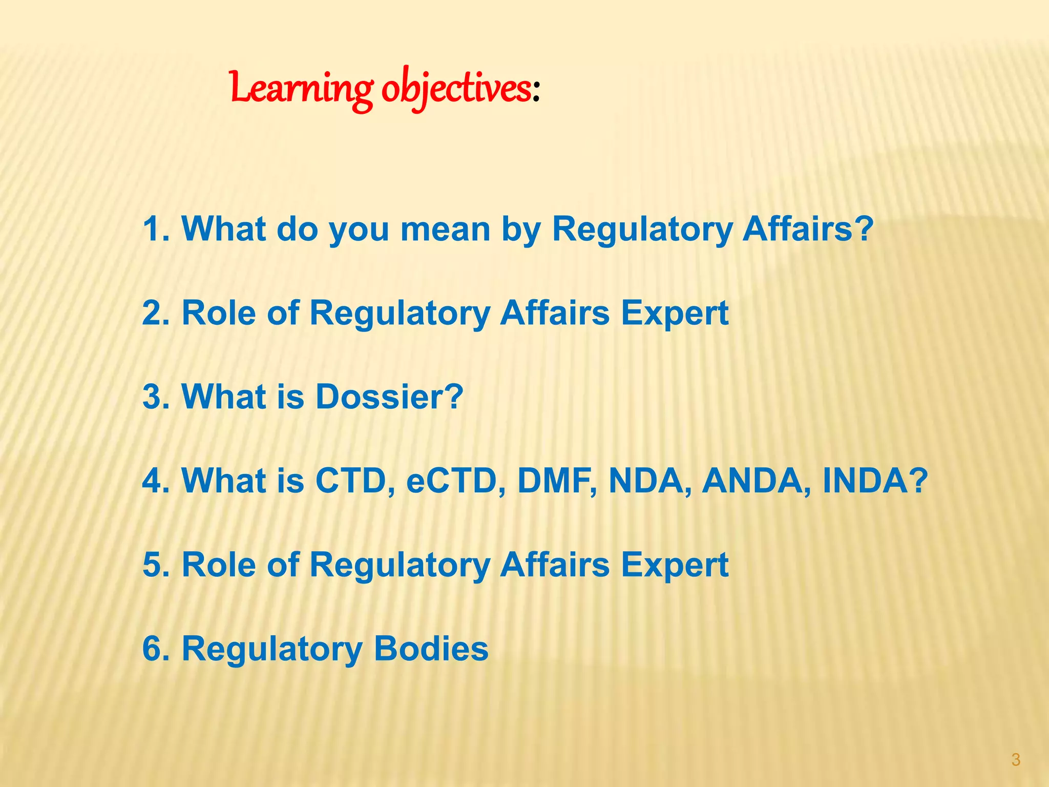 Drug Regulatory Affairs | PPTX