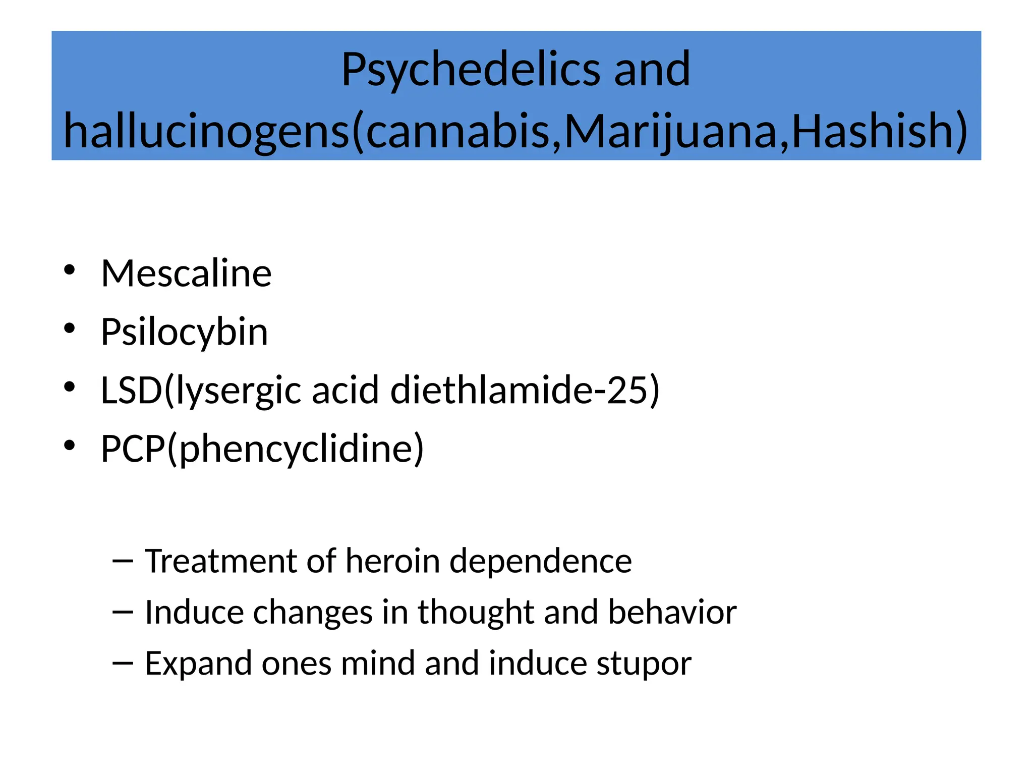 Presentation on Drug of abuse for Indian scenario | PPTX