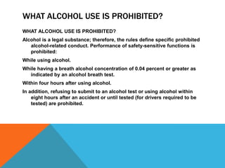 Drug and Alcohol Awareness Slideshow | PPSX