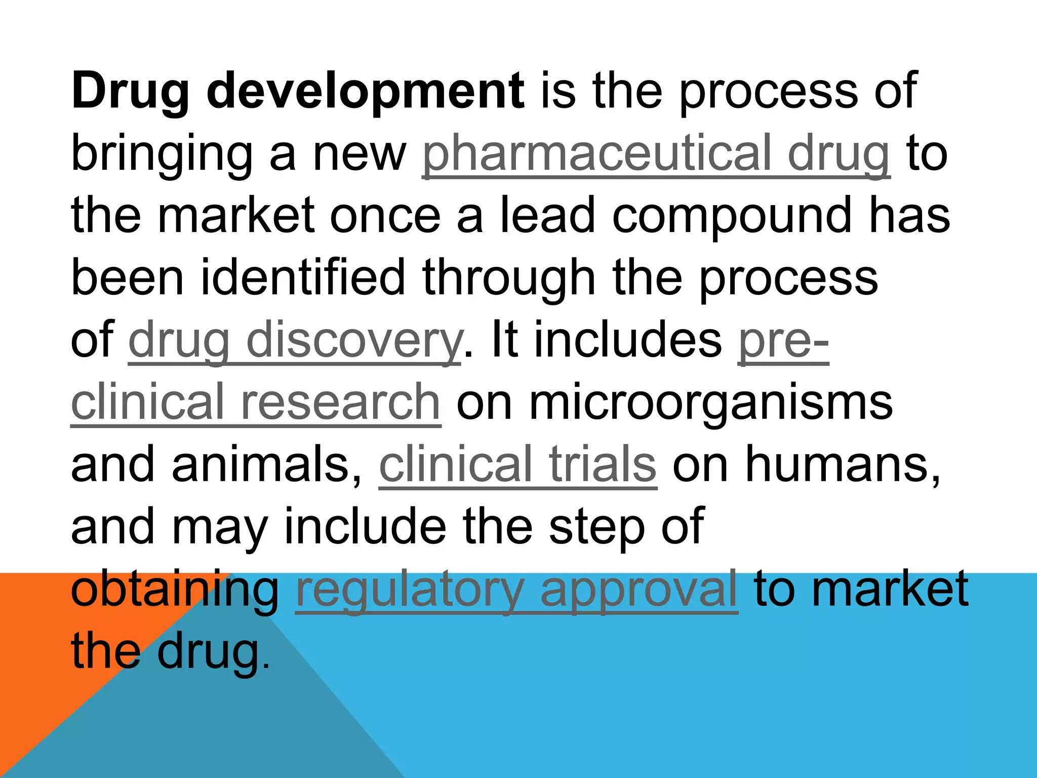 Drug discovery hit to lead | PPTX