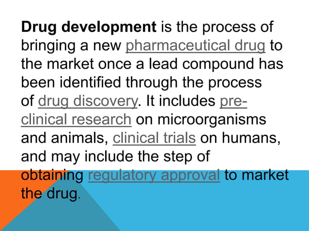 Drug discovery hit to lead | PPTX | Chemistry | Science