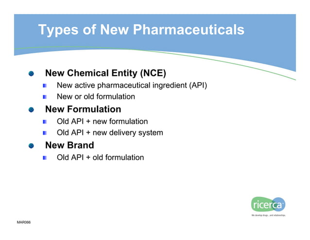 Drug Discovery - The Origin of New Chemical Entity Pharmaceuticals ...