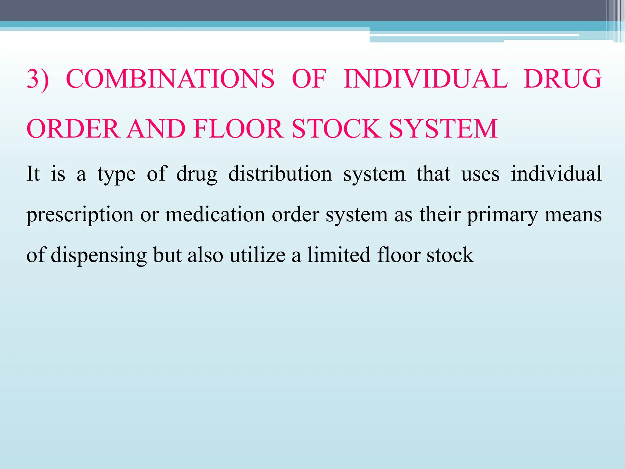 DRUG-DISTRIBUTION-METHODS- for pharmacy students | PDF