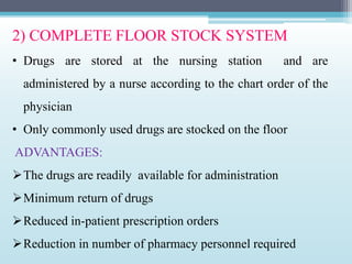 DRUG-DISTRIBUTION-METHODS- for pharmacy students | PDF