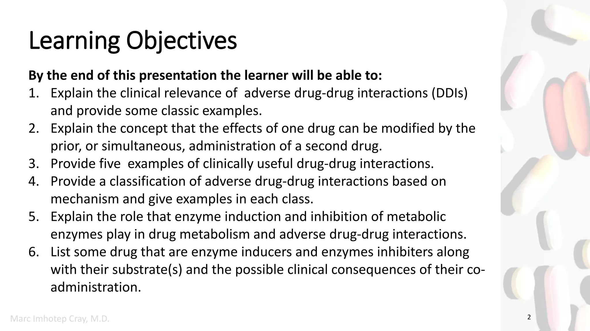 Mechanisms of Drug-Drug Interactions (DDIs) | PDF