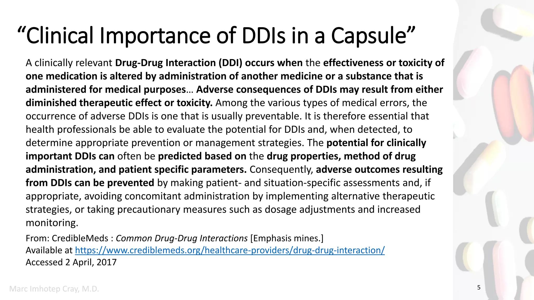 Mechanisms of Drug-Drug Interactions (DDIs) | PDF