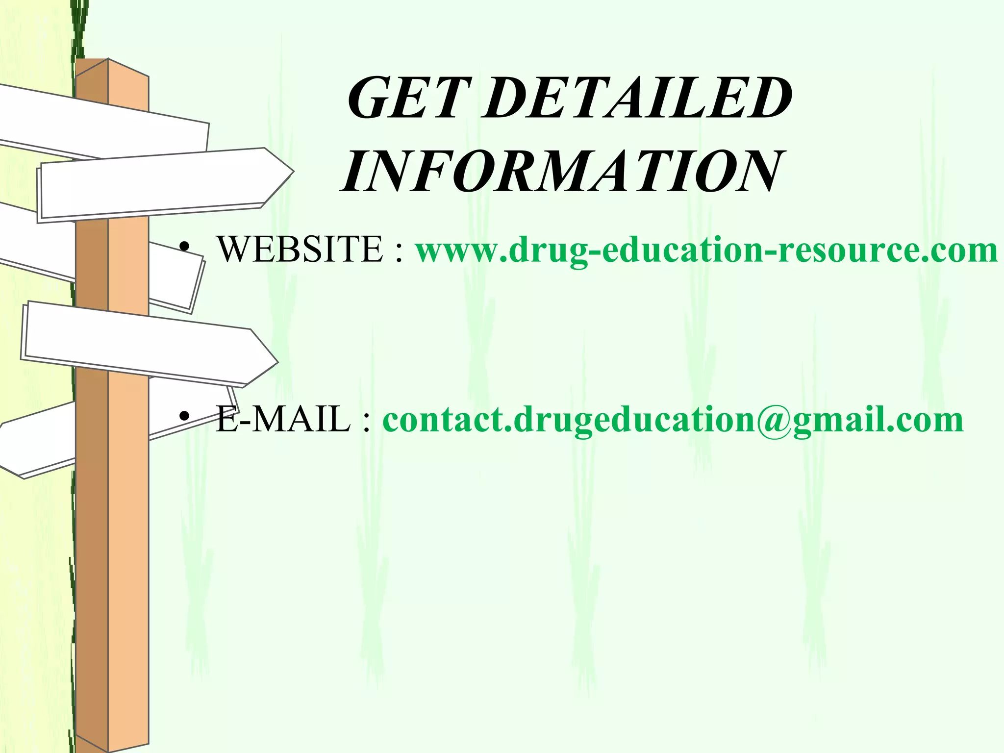 Drug education | PPT