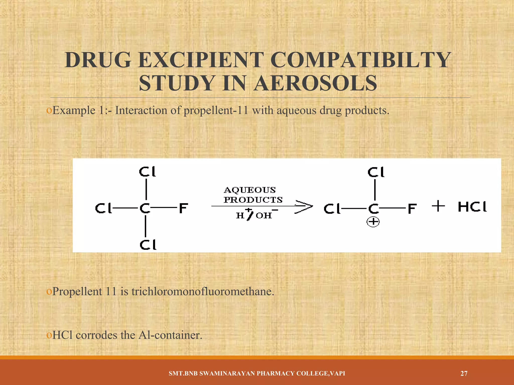 Drug excipient compatibility | PPT
