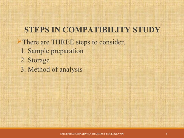 Drug excipient compatibility | PPT | Pharmaceutical Drugs | Medical Health
