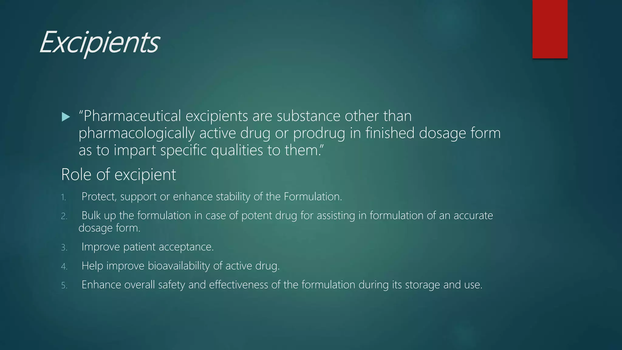 Drug excipient compatibility studies | PPTX