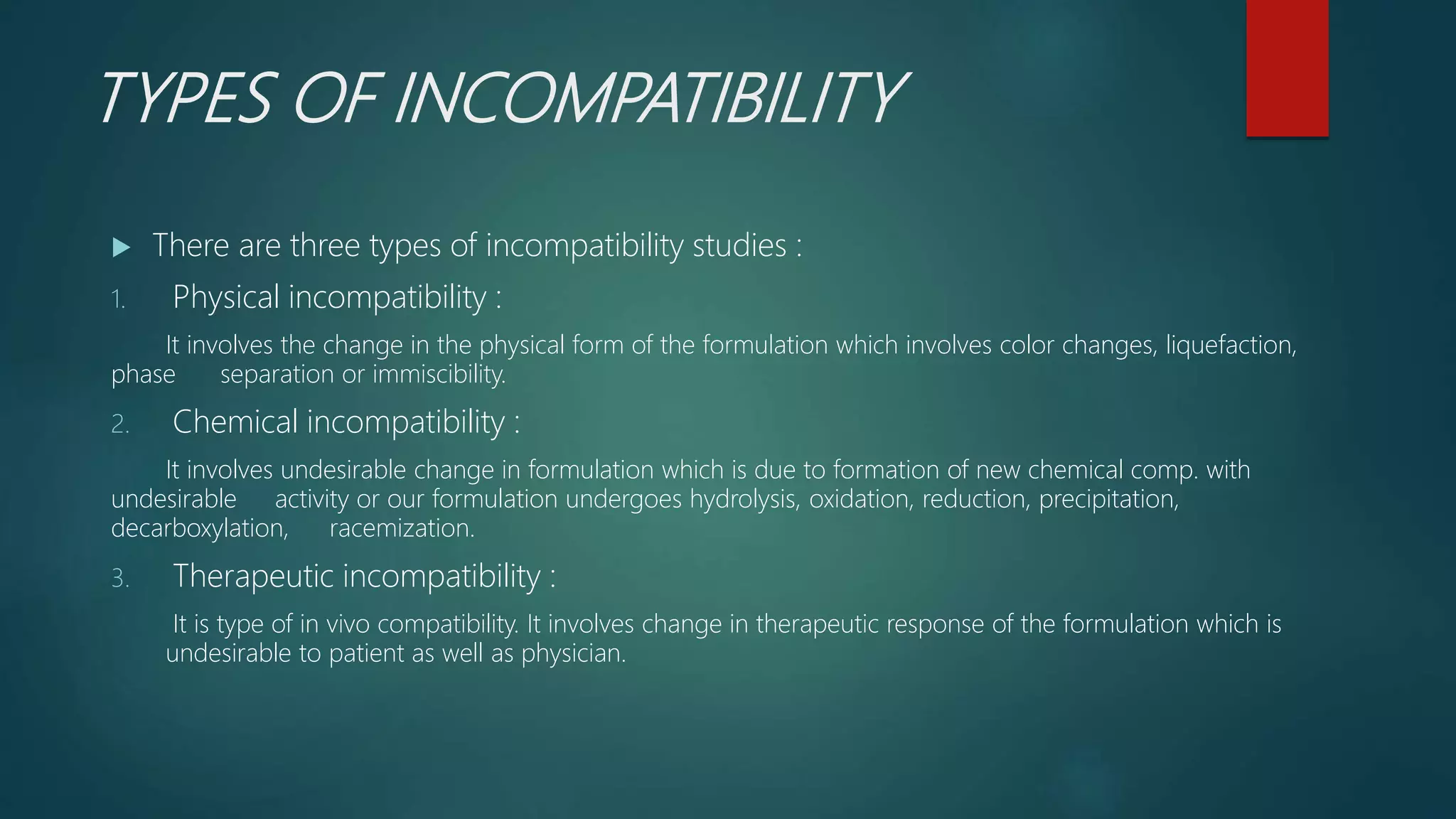 Drug excipient compatibility studies | PPTX