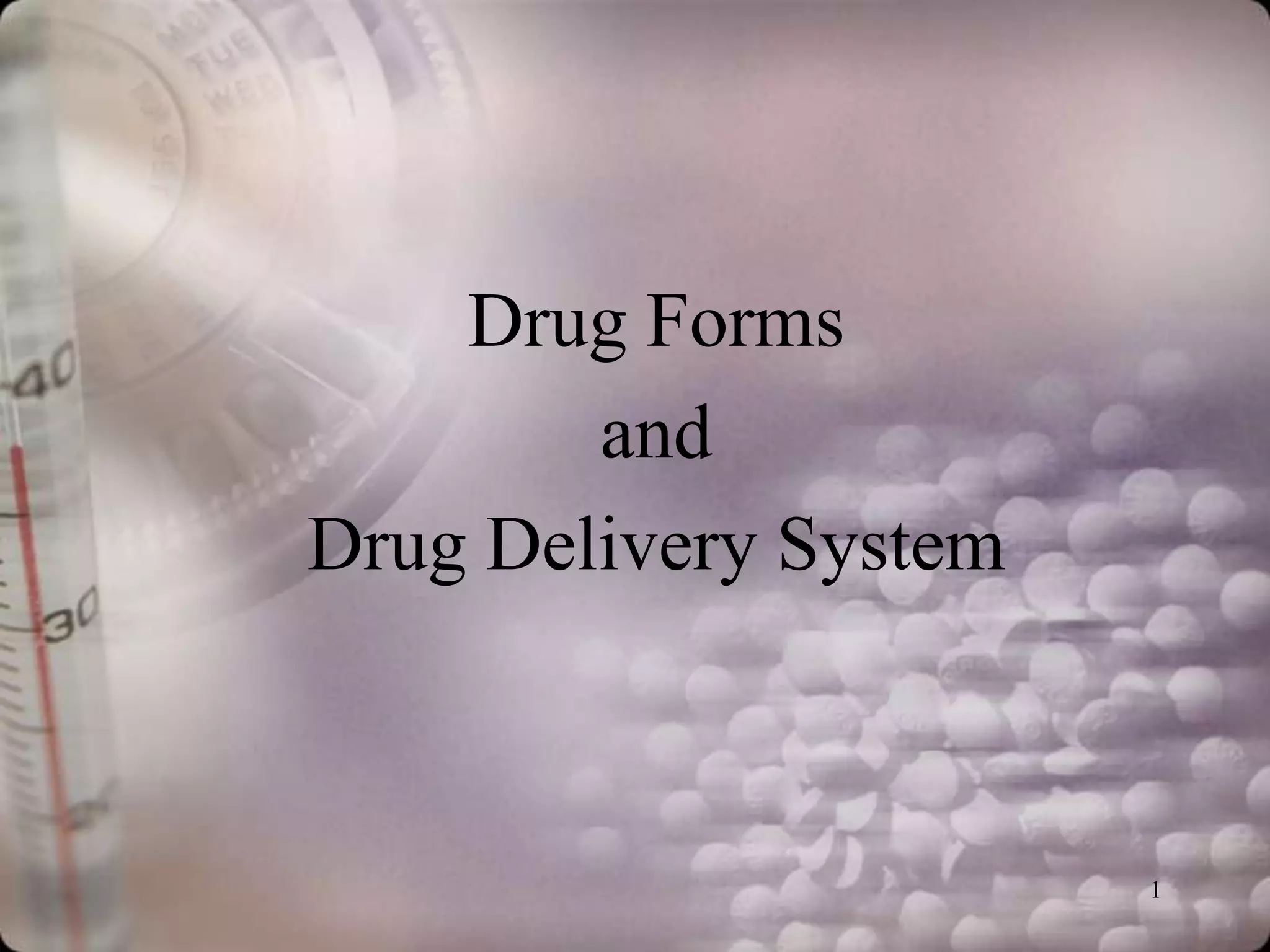 PHARMA-Drug forms | PPTX