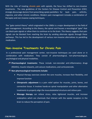 Drug-free Approaches to Relieve Chronic Pain | PDF
