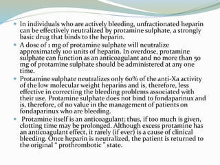 Drug induced bleeding disorders | PPTX