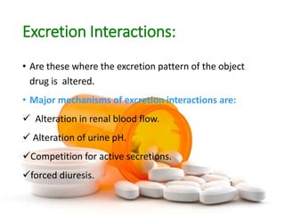 Drug interaction chemical-delivery system | PPTX