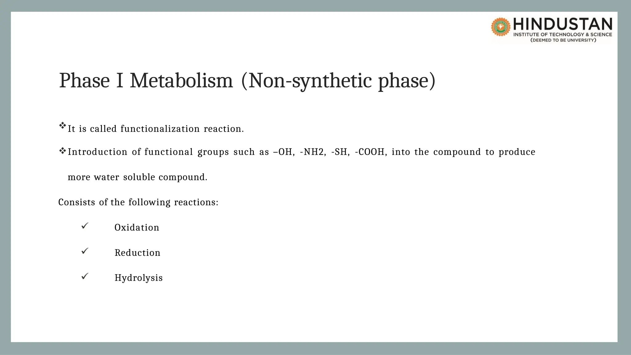 Drug-metabolism-Phase 1 pharmacognocy phytochemistry | PPT