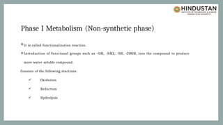 Drug-metabolism-Phase 1 pharmacognocy phytochemistry | PPT
