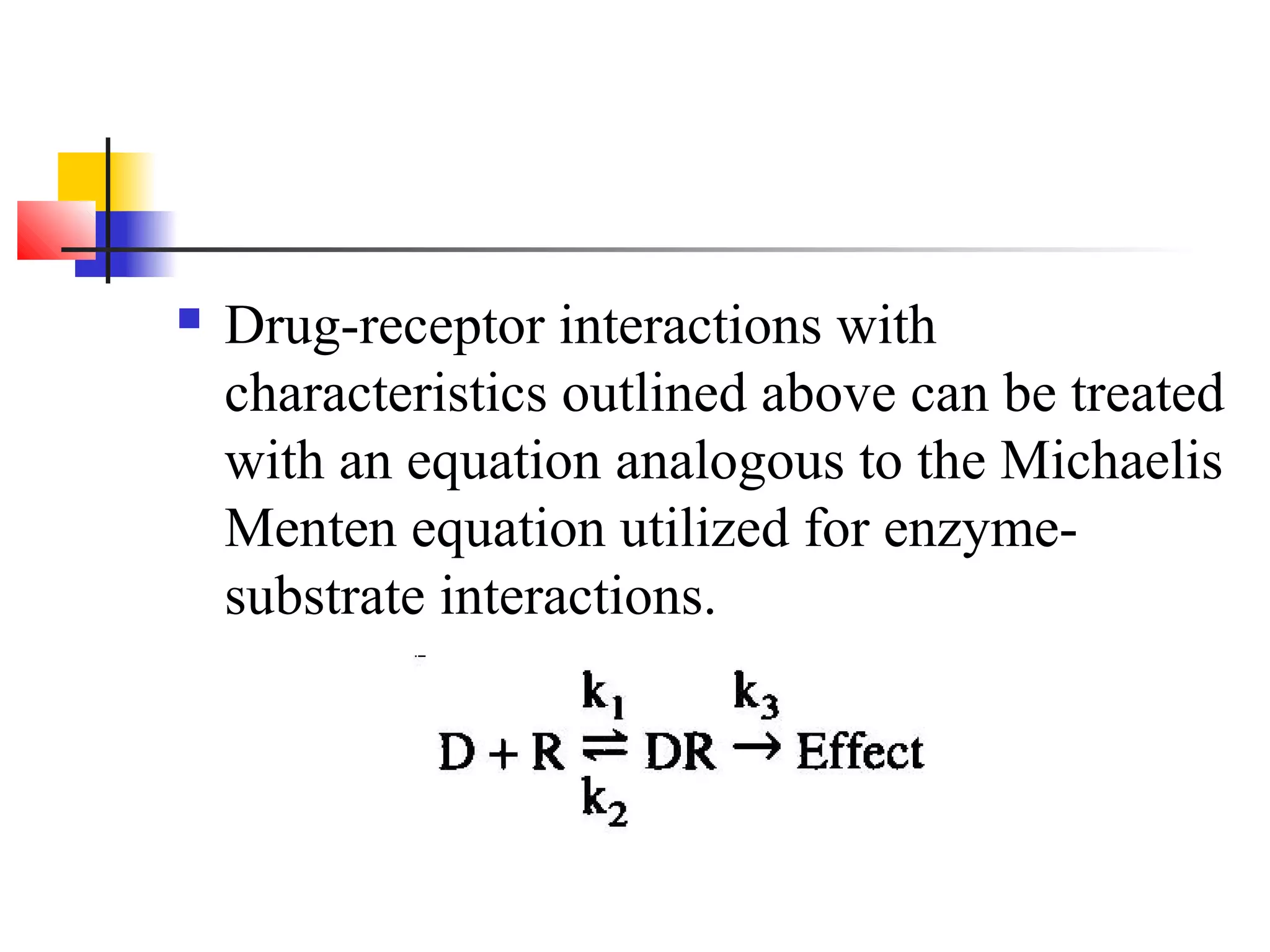 Drug receptor-interactions | PPT