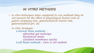 Drug absorption | PPTX