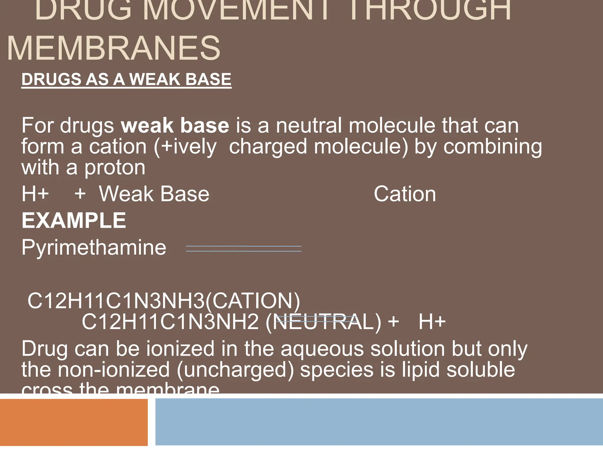 DRUG ABSORPTION .pharmacology lecture pptx | PPTX